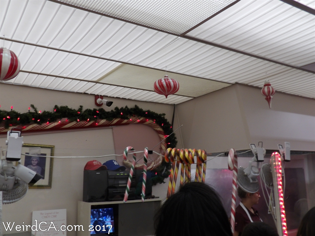 World's Largest Handmade Candy Cane - Weird California