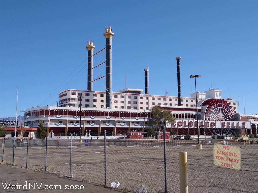 Paddleboat Shaped Casino - Weird Nevada