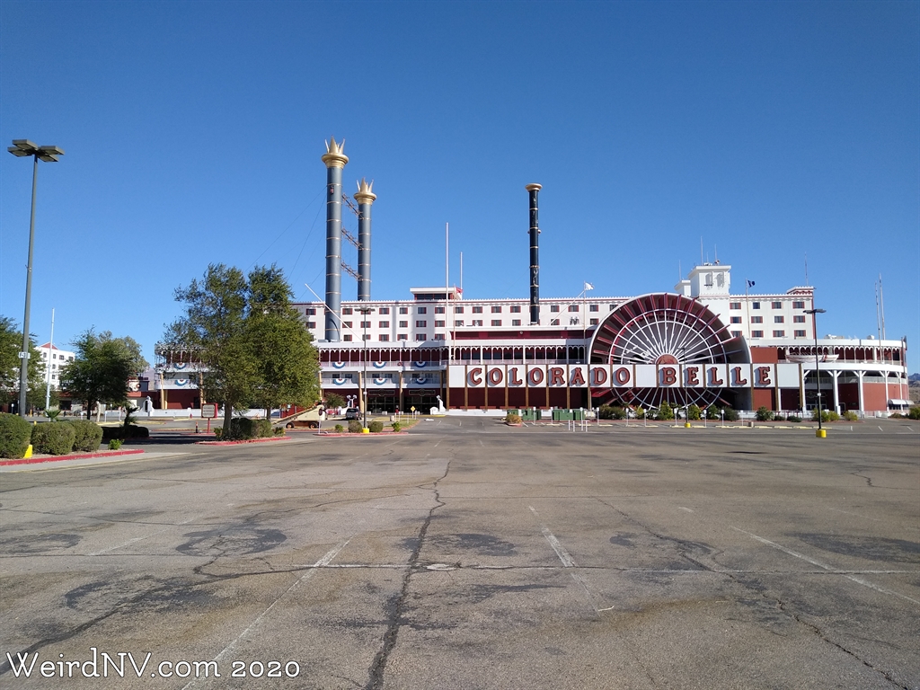 Paddleboat Shaped Casino - Weird Nevada