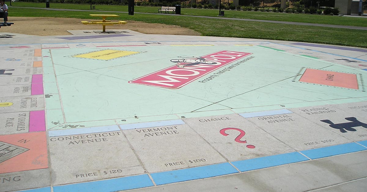 Monopoly in the Park - Weird California