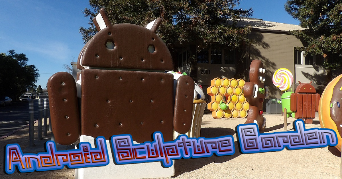 Android Sculpture Garden - Weird California